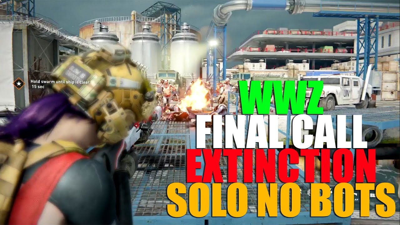 WWZ Extinction Solo No Bots - Final Call - Japan - Hellraiser - YouTube