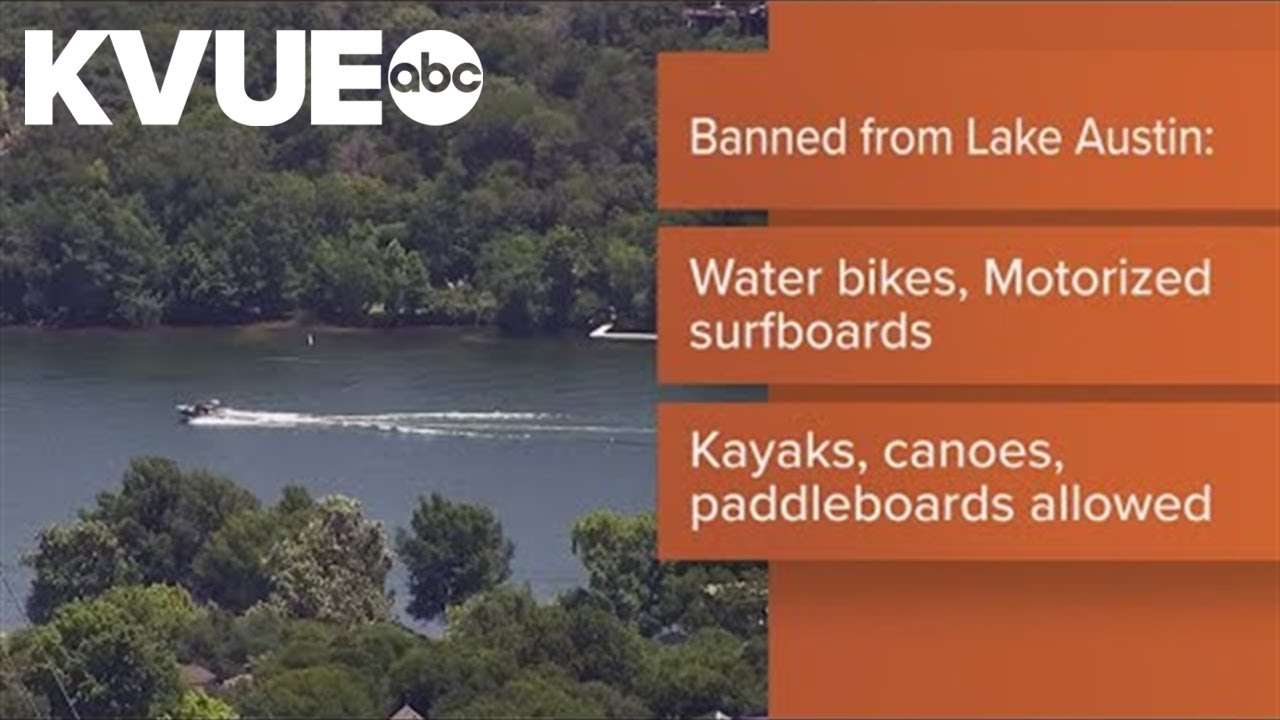 Personal watercrafts banned from Lake Austin on Fourth of July - YouTube