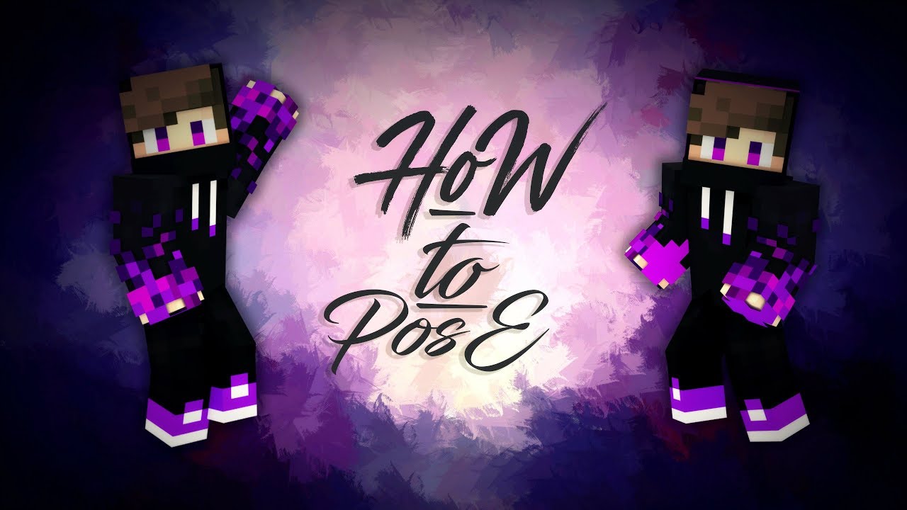 How to pose your minecraft character in Blender | Tutorial - YouTube