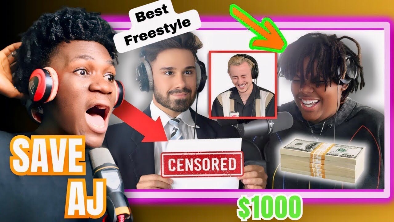 Rap To Every Word For $1,000 ||Save AJ - YouTube