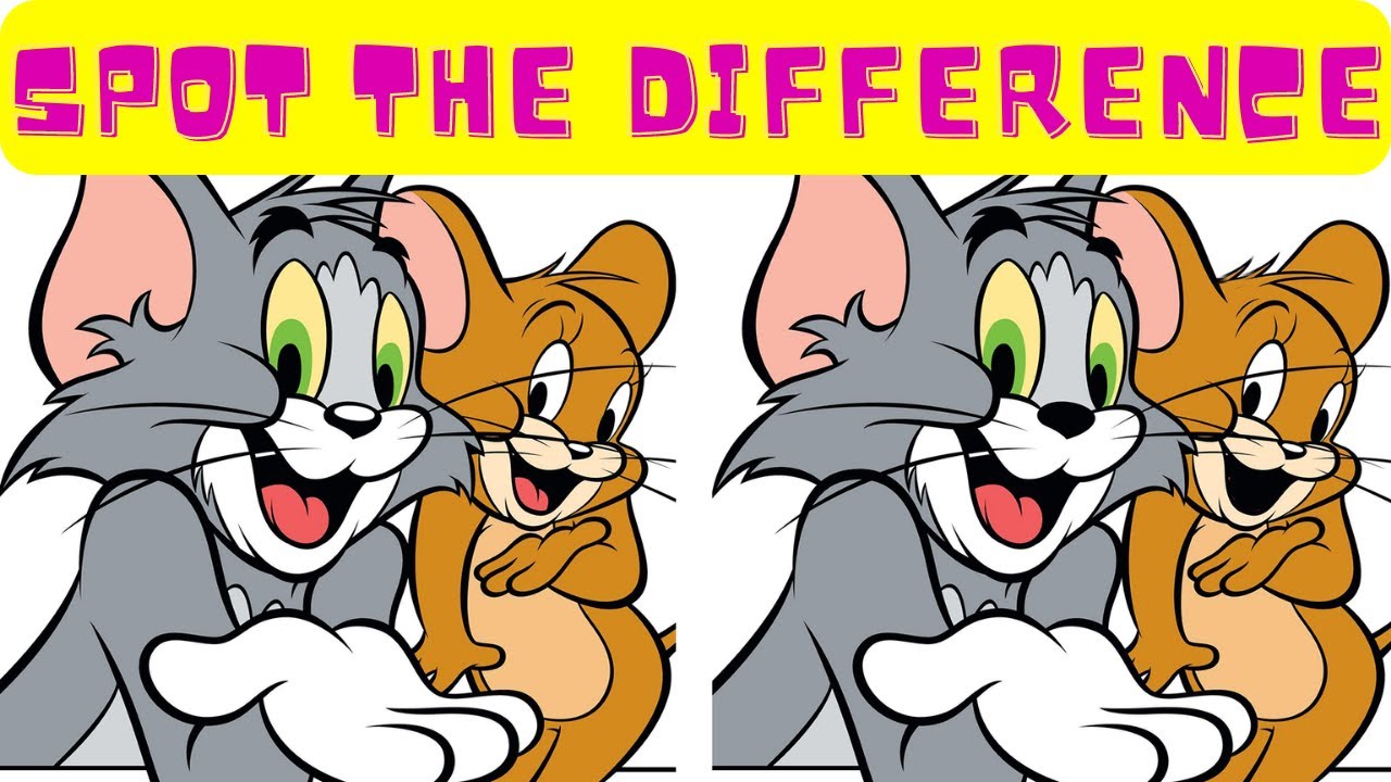 Tom and Jerry - Spot the Difference - YouTube