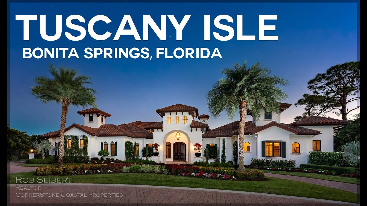 24040 Tuscany Court | Modern Tuscan Luxury Estate | Pelican Landing ...