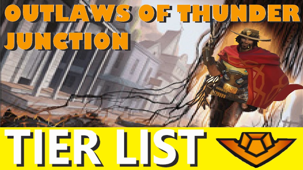 THE BLACK LOTUS IS BACK Outlaws of Thunder Junction MYTHIC TIER LIST ...
