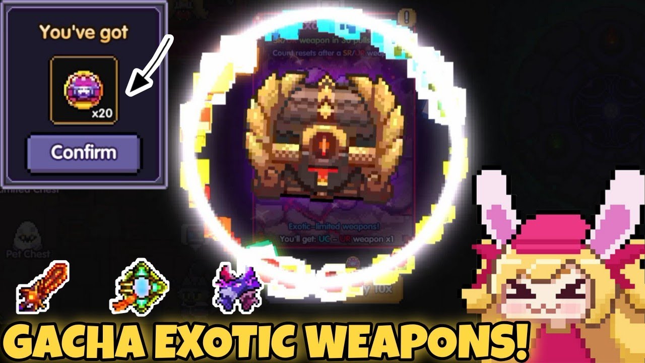 GACHA WEAPONS EXOTIC EVENT! - My Heroes : SEA #75 - YouTube