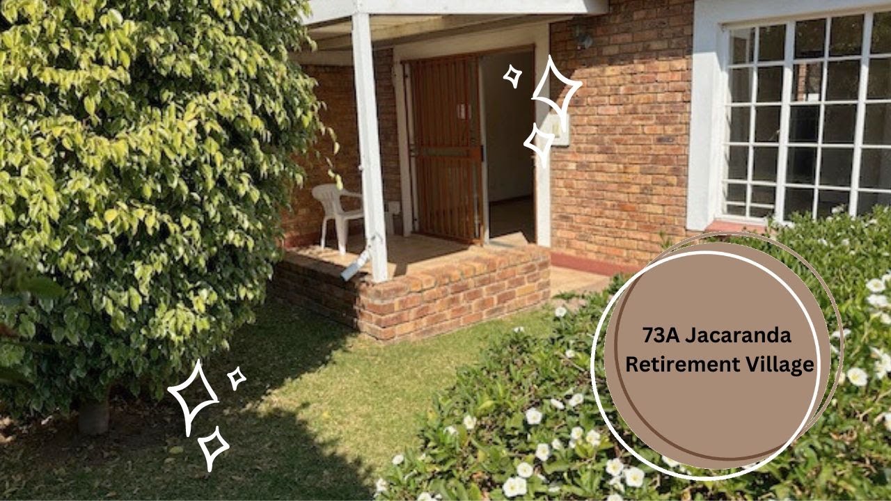 73a Jacaranda Retirement Village now selling as sectional title R1 200 ...