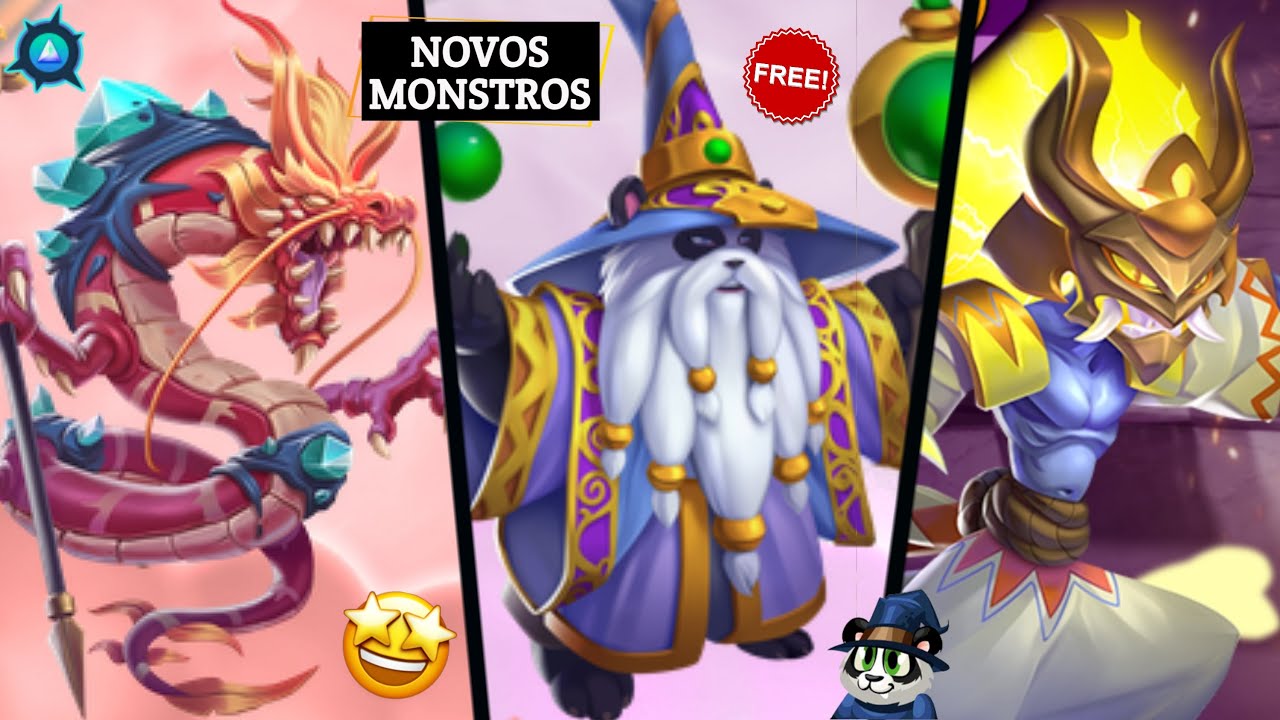 PURE PANDALF ANUNCIADO! TODOS OS MONSTROS DO NOVO PASSE, CORRIDA ...