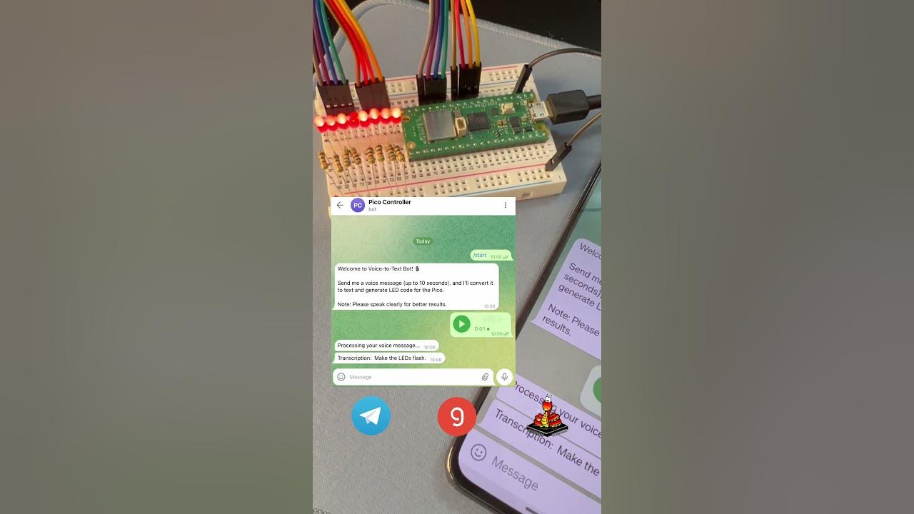 AI controls Pico/ ESP32/ Arduino #llm #raspberrypi #chatgpt #coding #arduino #programming - YouTube
