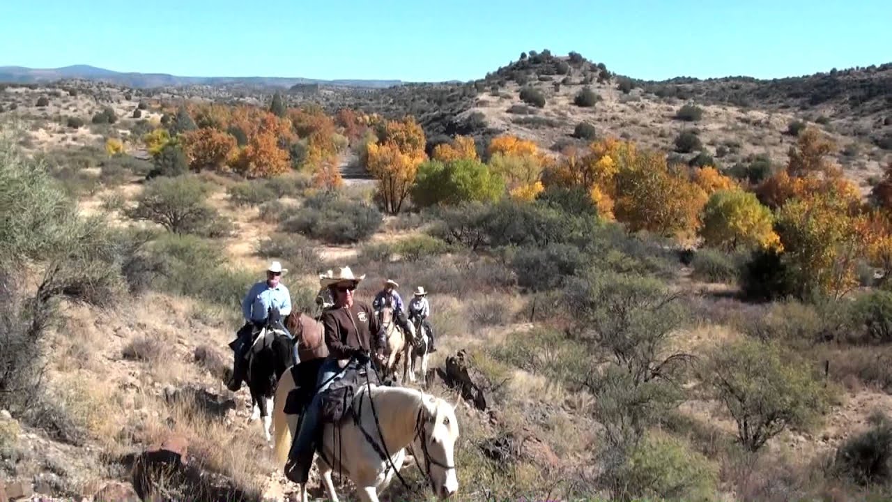 Horseback Riding the Trails of the Verde Valley, near Sedona, Arizona ...