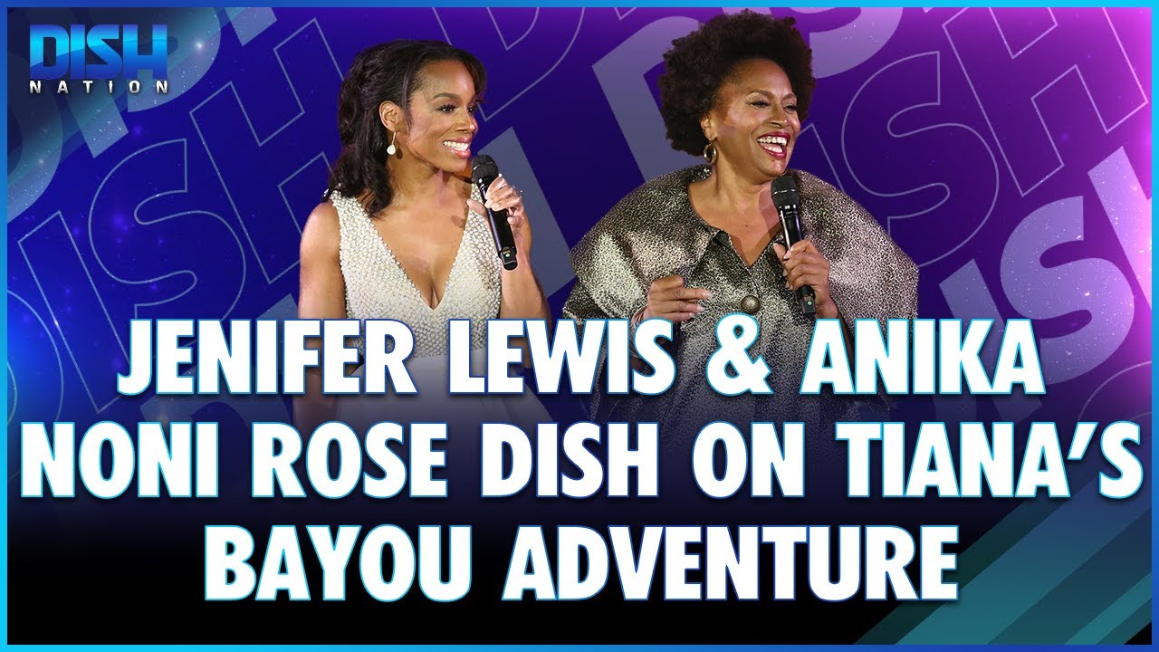 Jenifer Lewis & Anika Noni Rose Dish On 'Tiana's Bayou Adventure' - YouTube