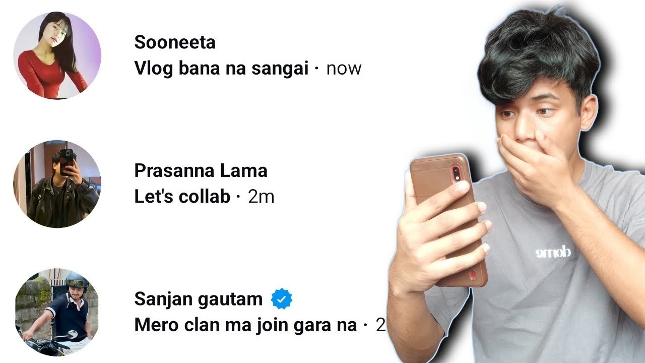 DM'ING 100 YouTubers To See How Many Would Reply 🇳🇵🇳🇵 | Samir Magar ...