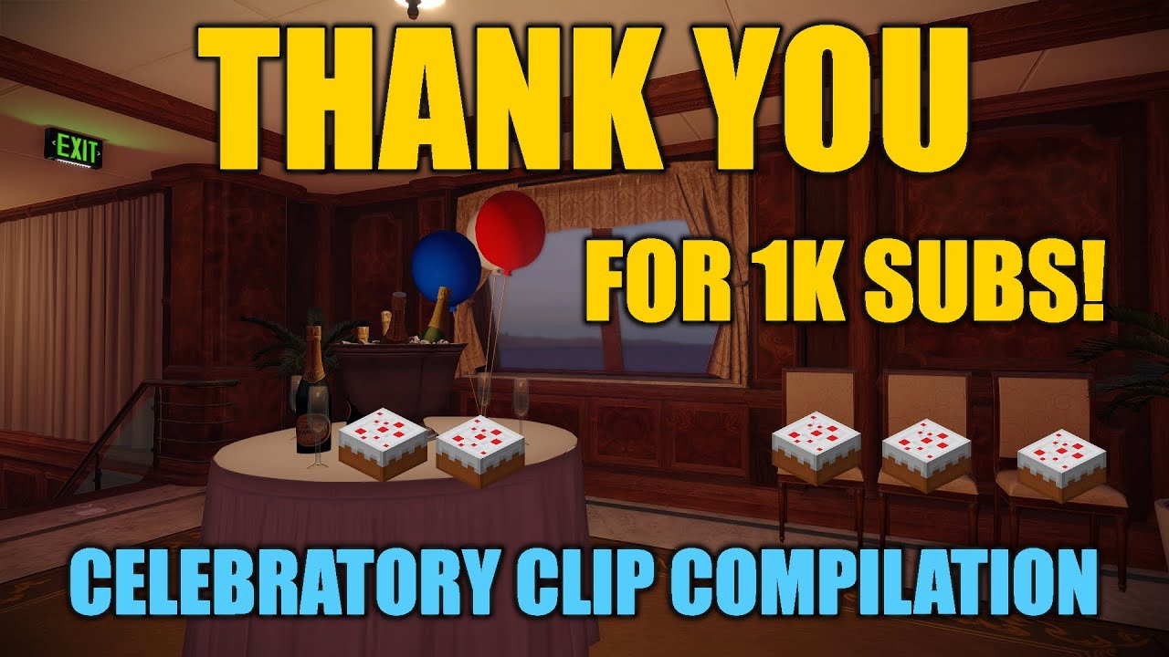 [PAYDAY 2] Thank you for 1K subs! Celebratory clip compilation 🙂 - YouTube