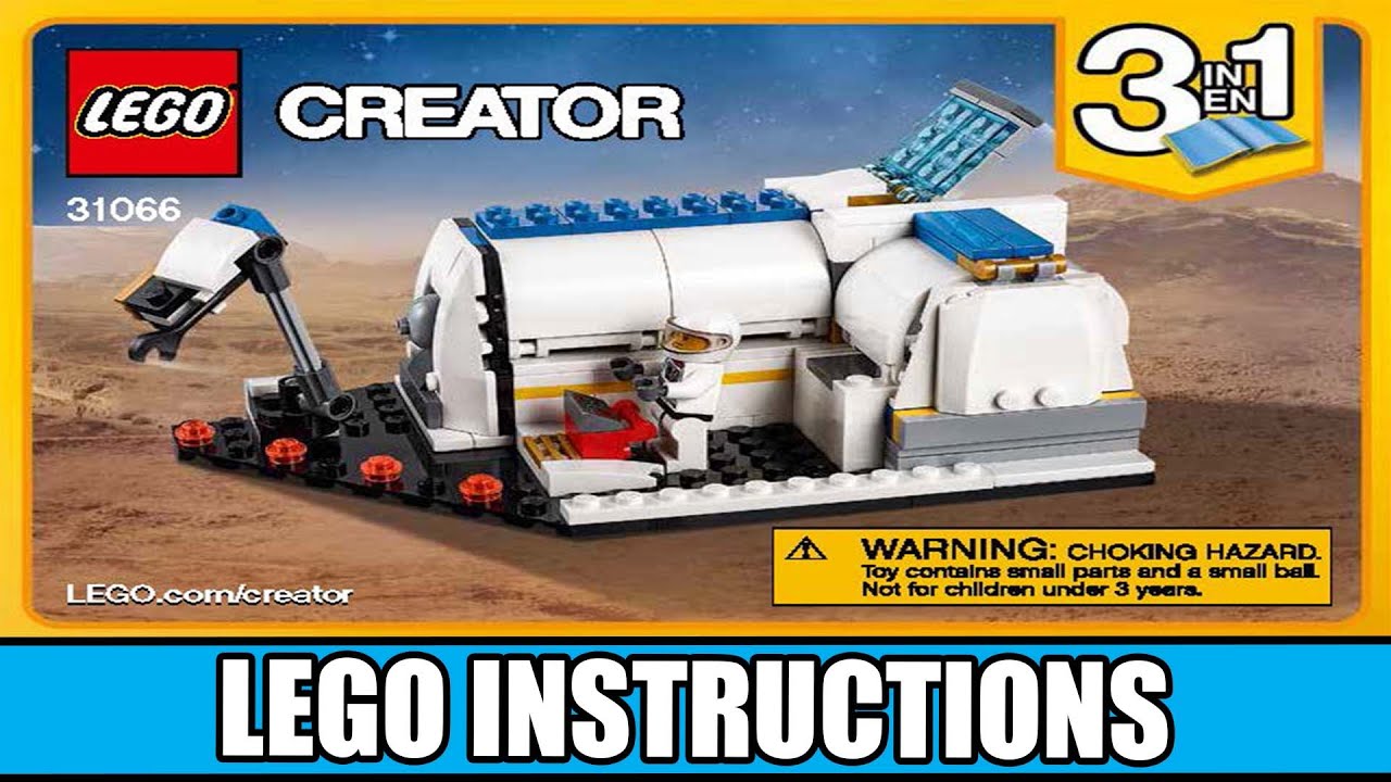 LEGO Instructions | Creator | 31066 | Space Shuttle Explorer (Book 2 ...