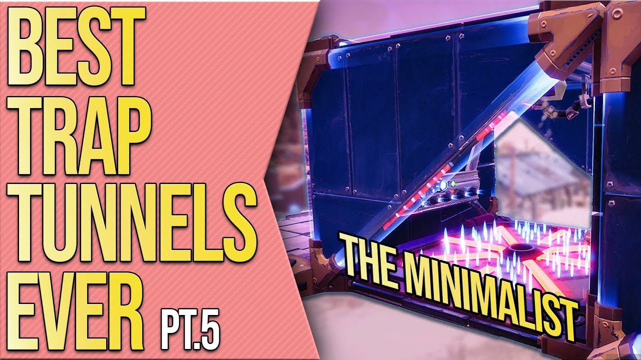 FORTNITE | BEST TRAP TUNNELS EVER PT.5 | The Minimalist (3x Variations ...