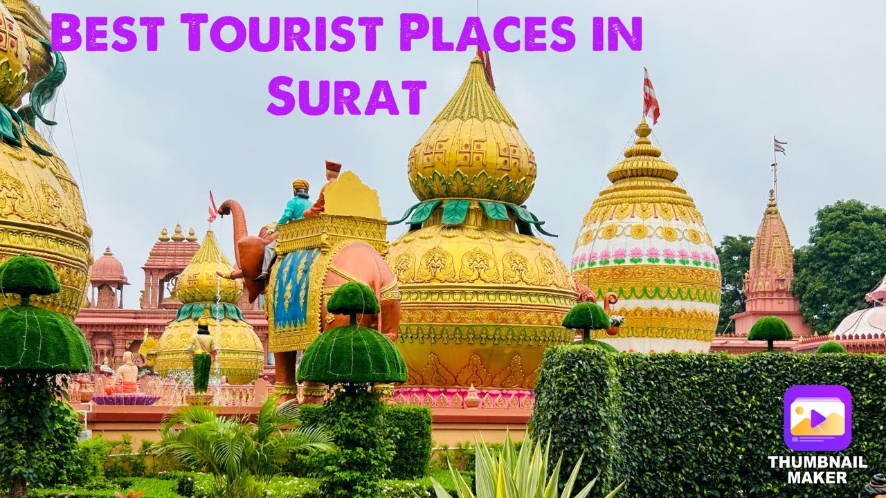 Best Tourist Places of Surat Surat city Tour Nature Park Dumas Beach ...