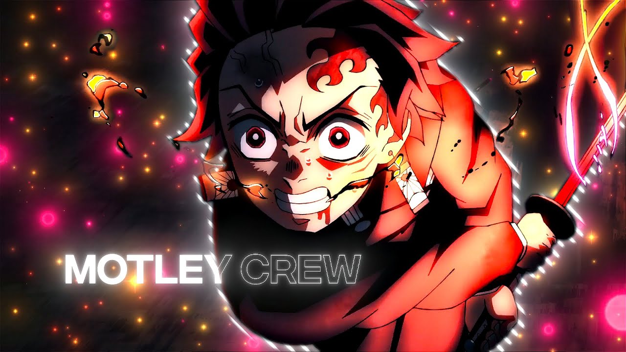 「Motley Crew 😈🖤」Demon Slayer「AMV/EDIT」4K - YouTube