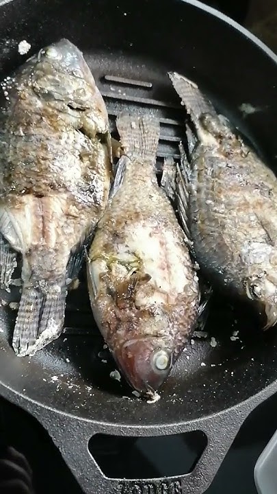 mag-ihaw ng isda sa lutuang bakal - YouTube