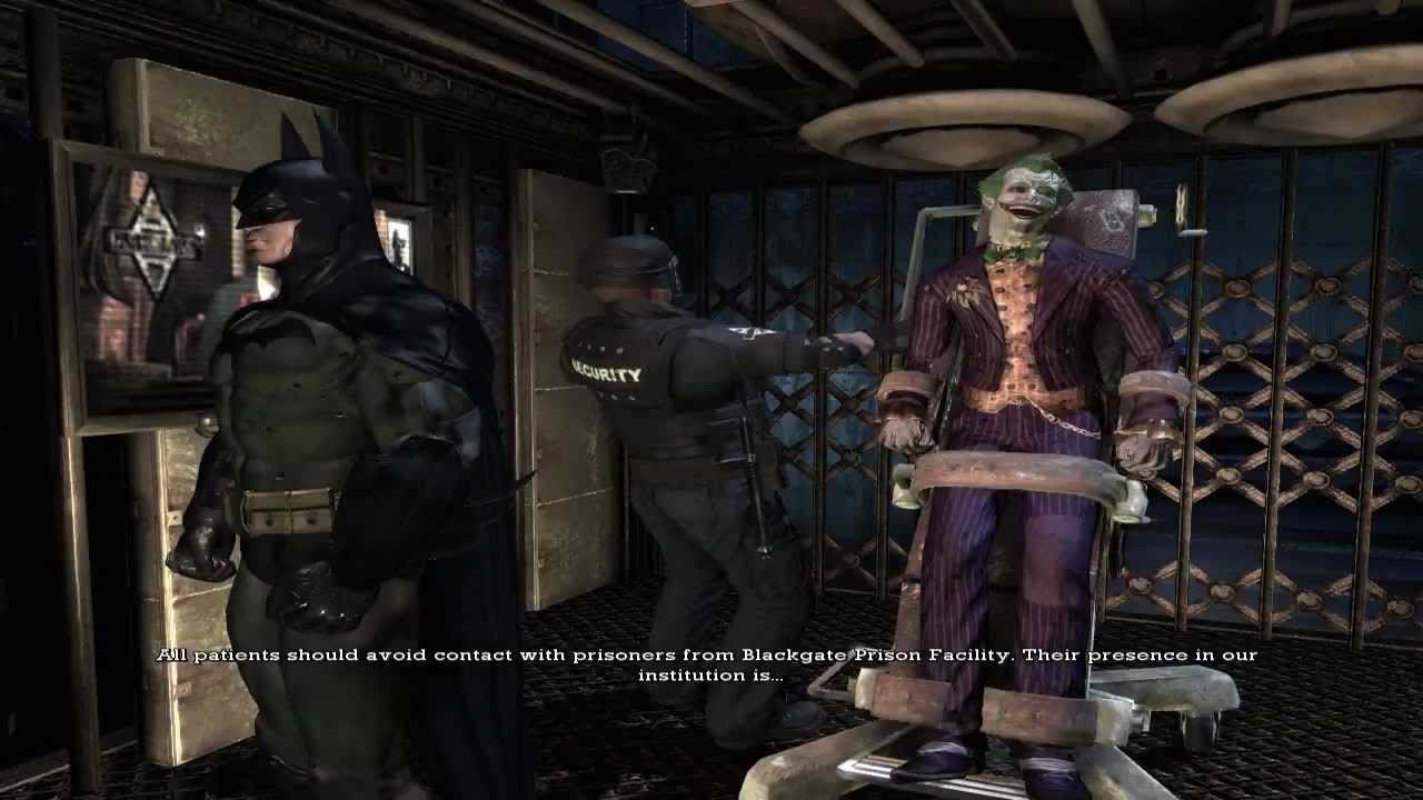 Lets Play Batman Arkham Asylum Part 1 What A Joker Youtube