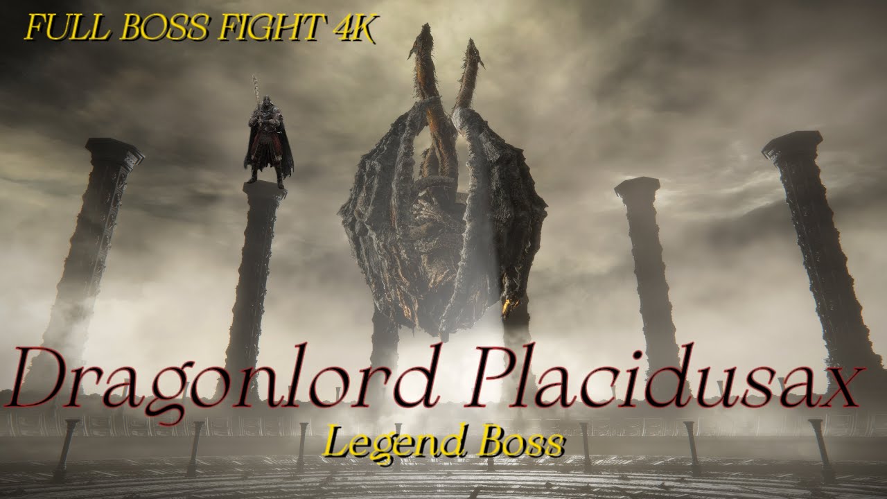 Dragonlord Placidusax Legend Boss NG+7(4K) | Elden Ring - YouTube