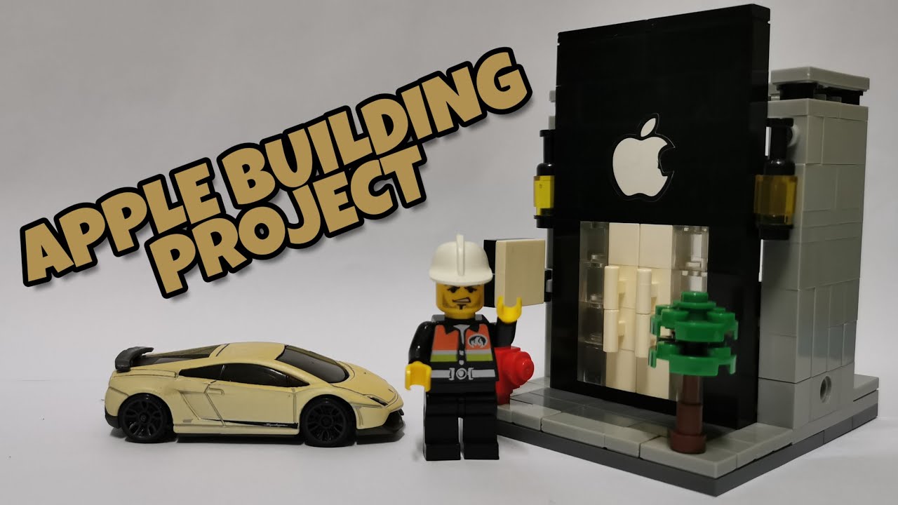 APPLE STORE Building Project (Lego Hsanhe Block 6405) - YouTube