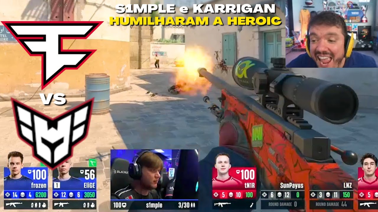 FAZE vs HEROIC (Jogo Completo) BLAST Austin Major 2025 Stage 2 - YouTube