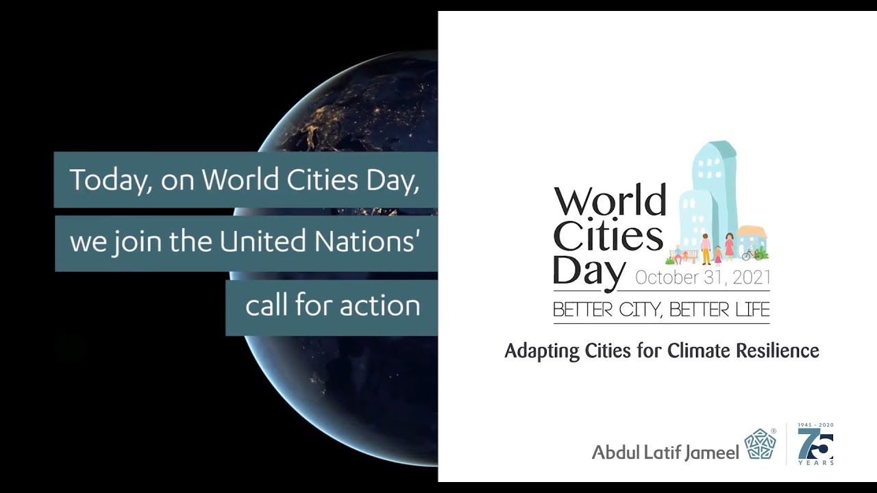 World Cities Day 2021 - adapting cities for climate resilience - YouTube