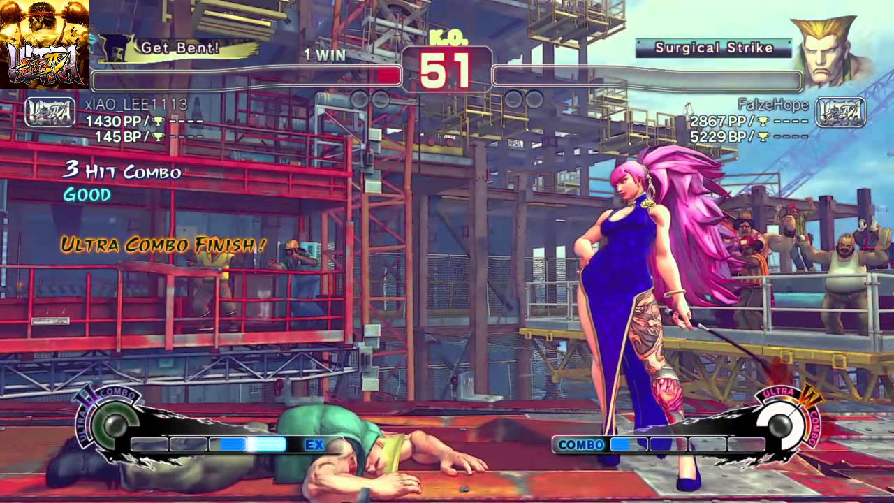 ULTRA STREET FIGHTER IV poison match - YouTube