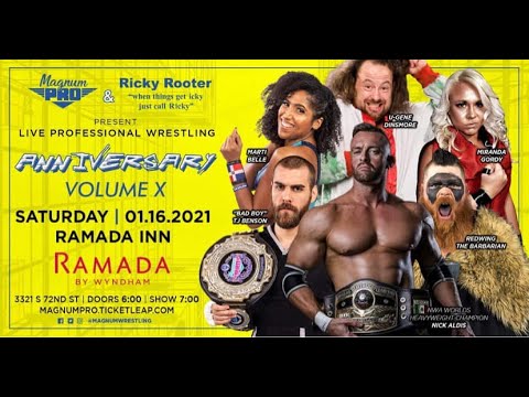 Ricky Rooter and Magnum Pro Present Anniversary Vol.10 - YouTube