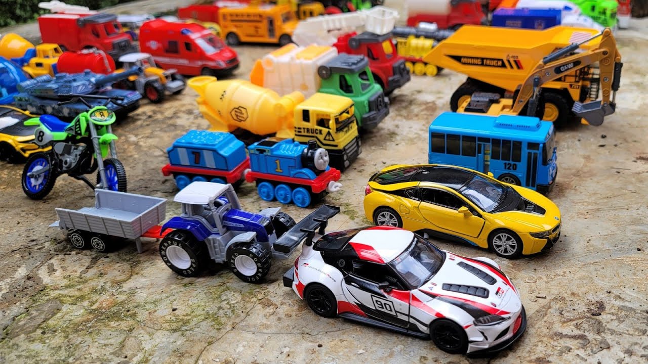 MAINAN MOBIL BALAP, MAINAN TRAKTOR , MAINAN KERETA THOMAS, BUS TAYO ...