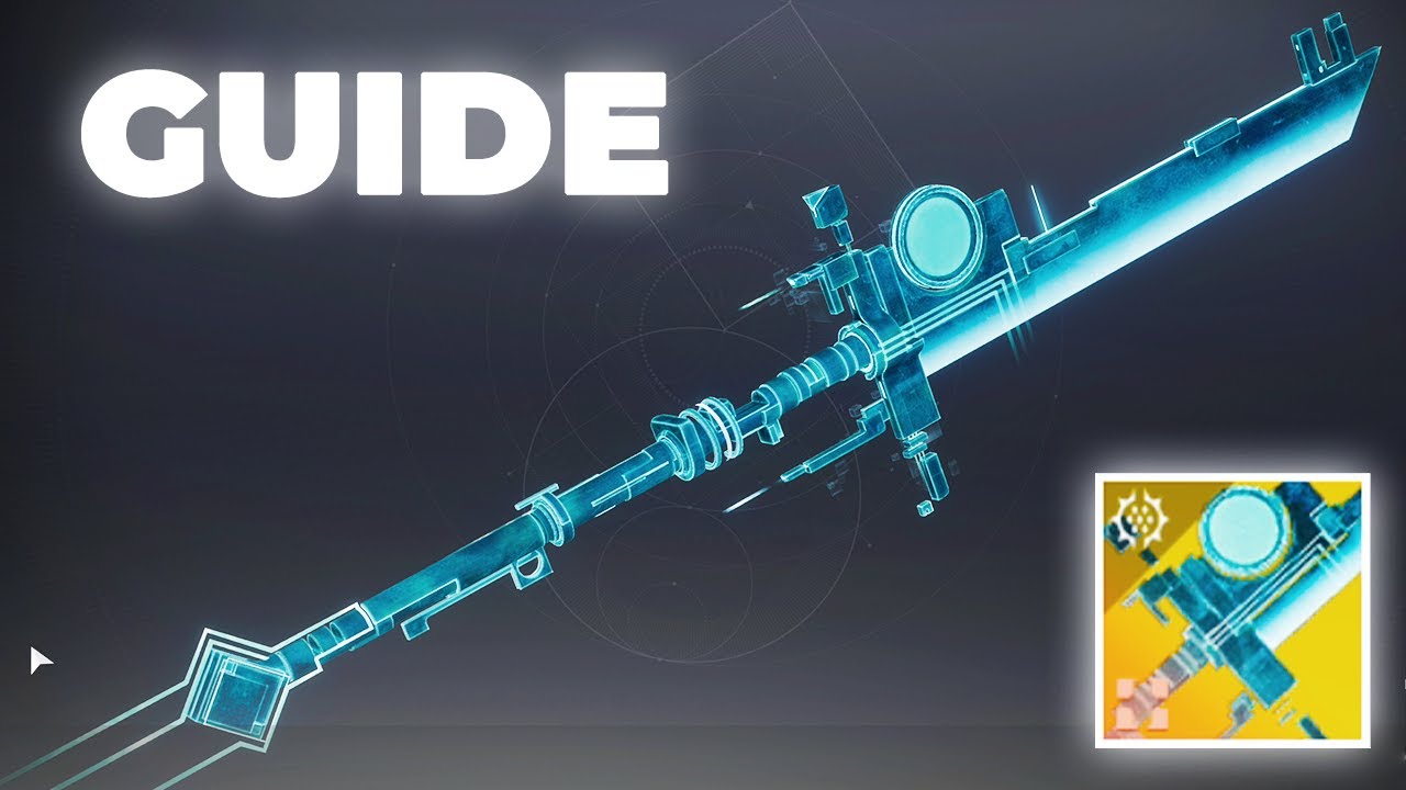 Avoir le GLAIVE EXOTIQUE "VEXCALIBUR" sur DESTINY 2 (Mission Exotique ...