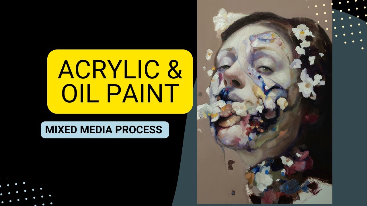 Oil and Acrylic Painting Process (Behind the Scenes) - YouTube