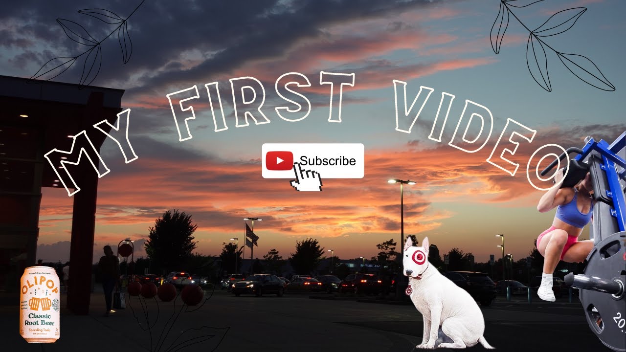 MY FIRST YOUTUBE VIDEO 🏋🏼‍♀️🛍 II quad & glute workout + target run ...