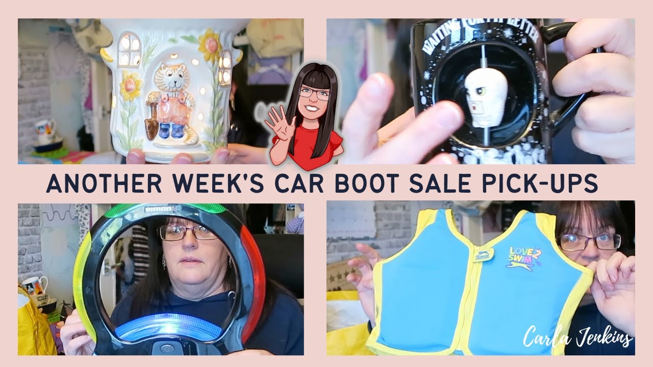 ANOTHER CAR BOOT HAUL TO SELL ON EBAY | CARLA JENKINS | UK RESELLER ...