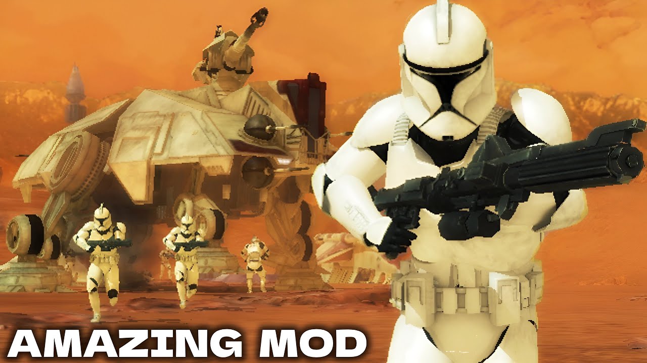 Star Wars: Battlefront 2004 - Enhanced Gameplay Mod - Galactic Republic ...