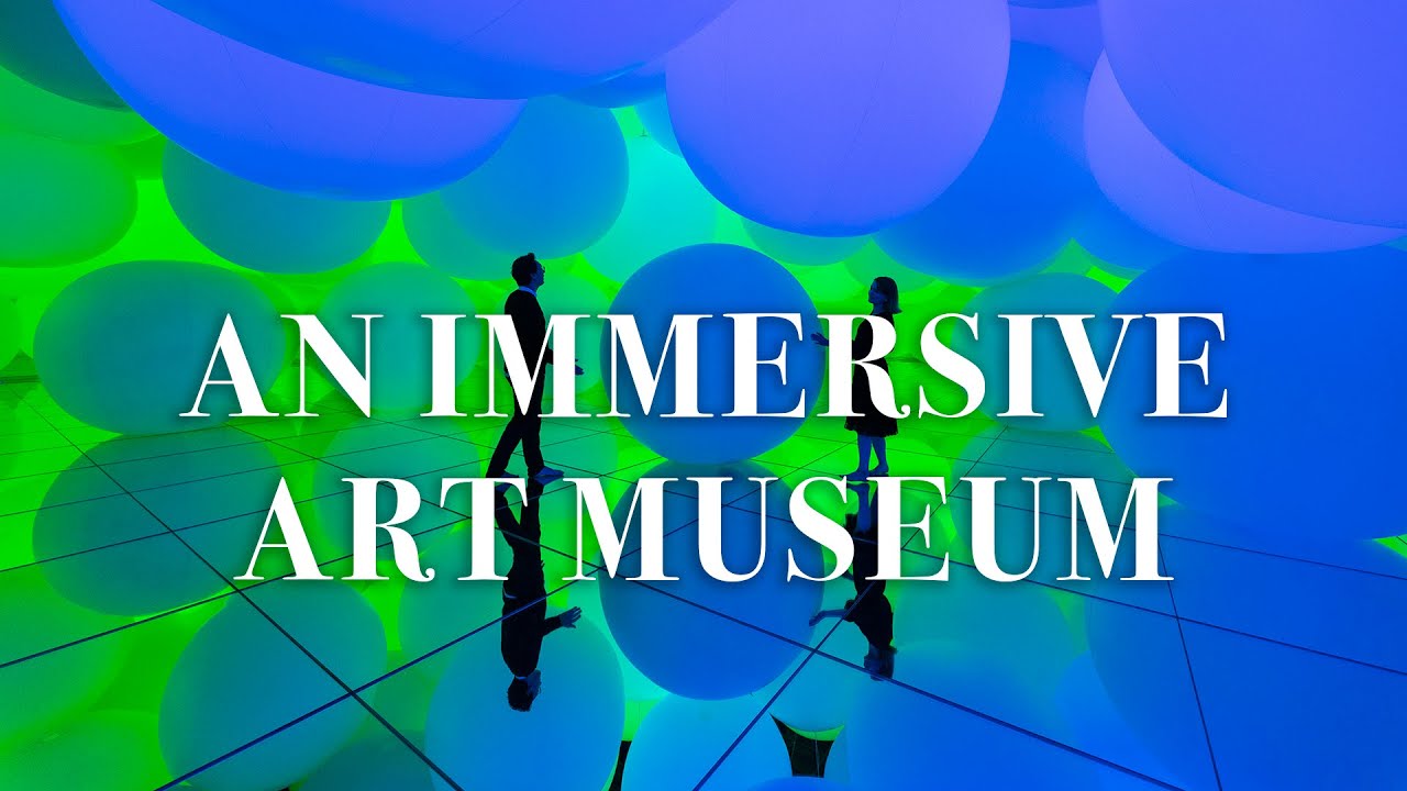 An Immersive Art Museum in Tokyo - YouTube