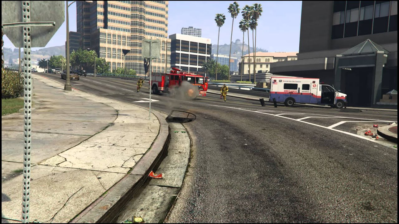 GTA - Explosion - YouTube
