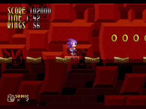 Sonic Scorched Quest - Boiling Labyrinth Zone Act 2 - YouTube