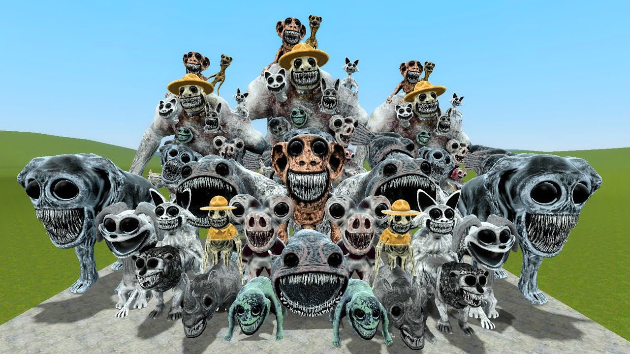 BUILD A HUGE ZOONOMALY MONSTER TEAM IN GMOD! - YouTube