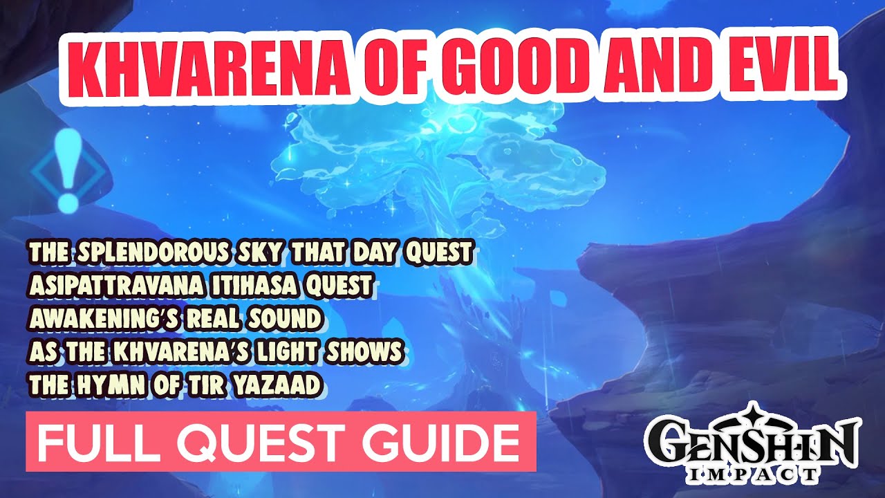 Khvarena of Good and Evil FULL QUEST GUIDE | Unlock ALL WAYPOINTS ...