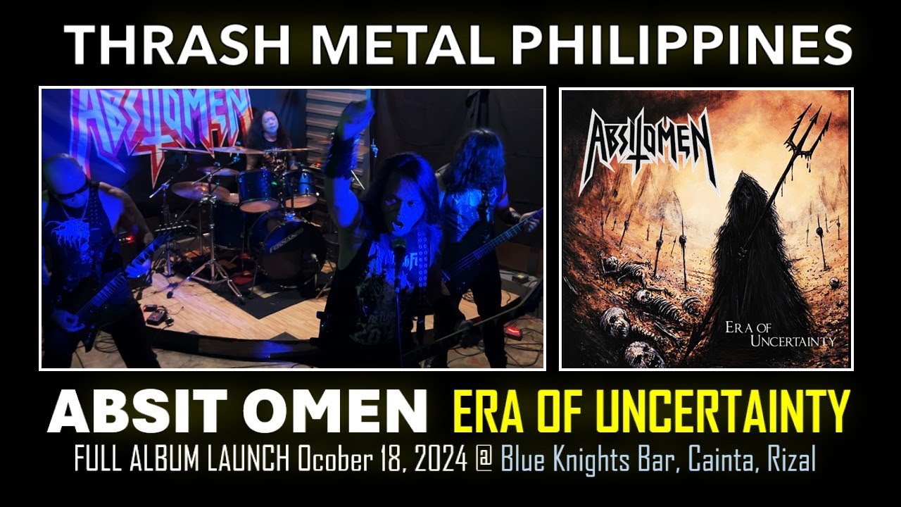 [4K HDR] ABSIT OMEN - ERA OF UNCERTAINTY (FULL ALBUM LAUNCH) Live ...