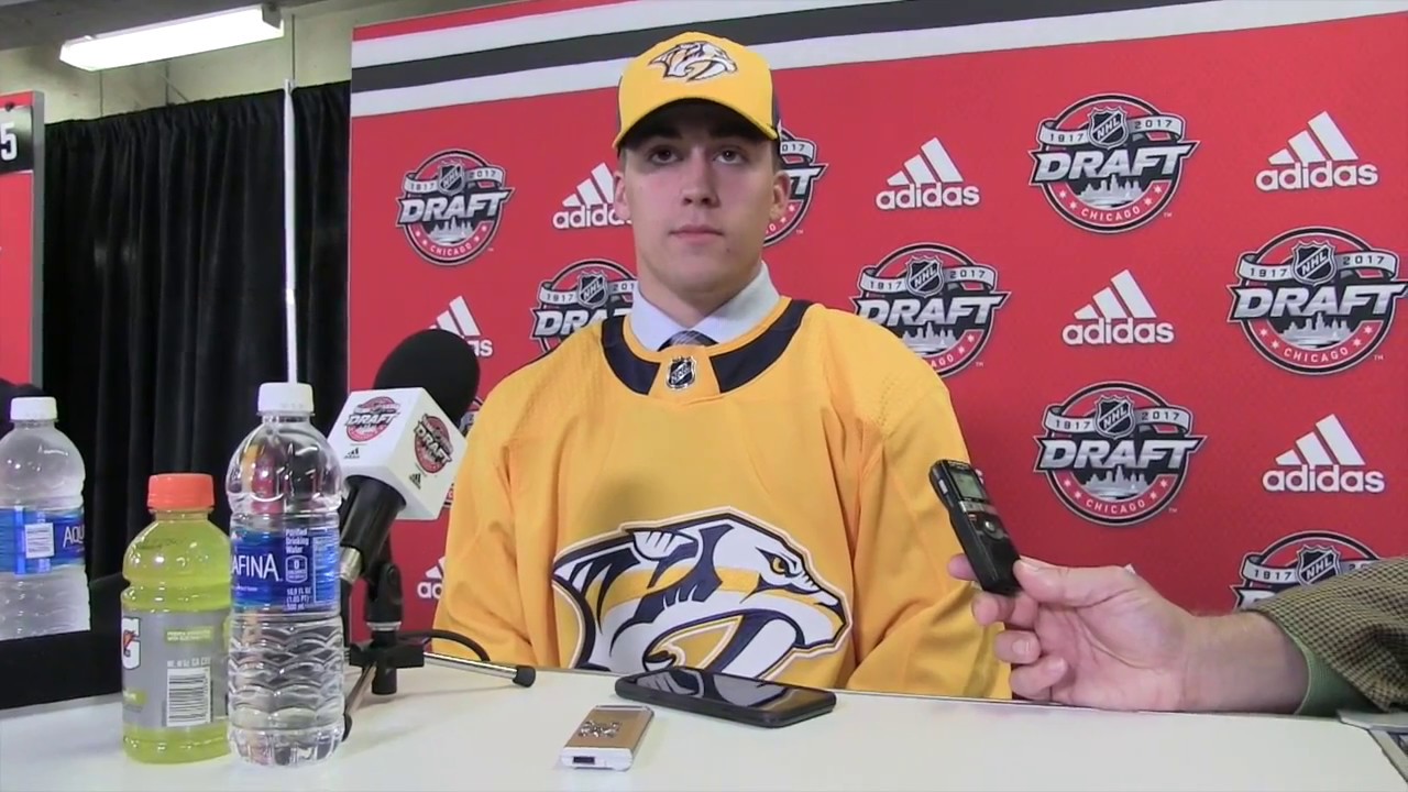 David Farrance - Preds 2017 3rd Round pick - YouTube