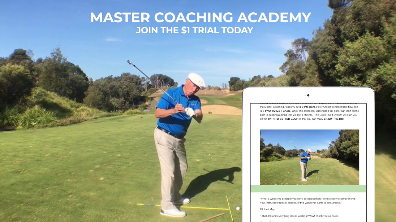 CROKER GOLF SYSTEM / Master Coaching Academy - YouTube