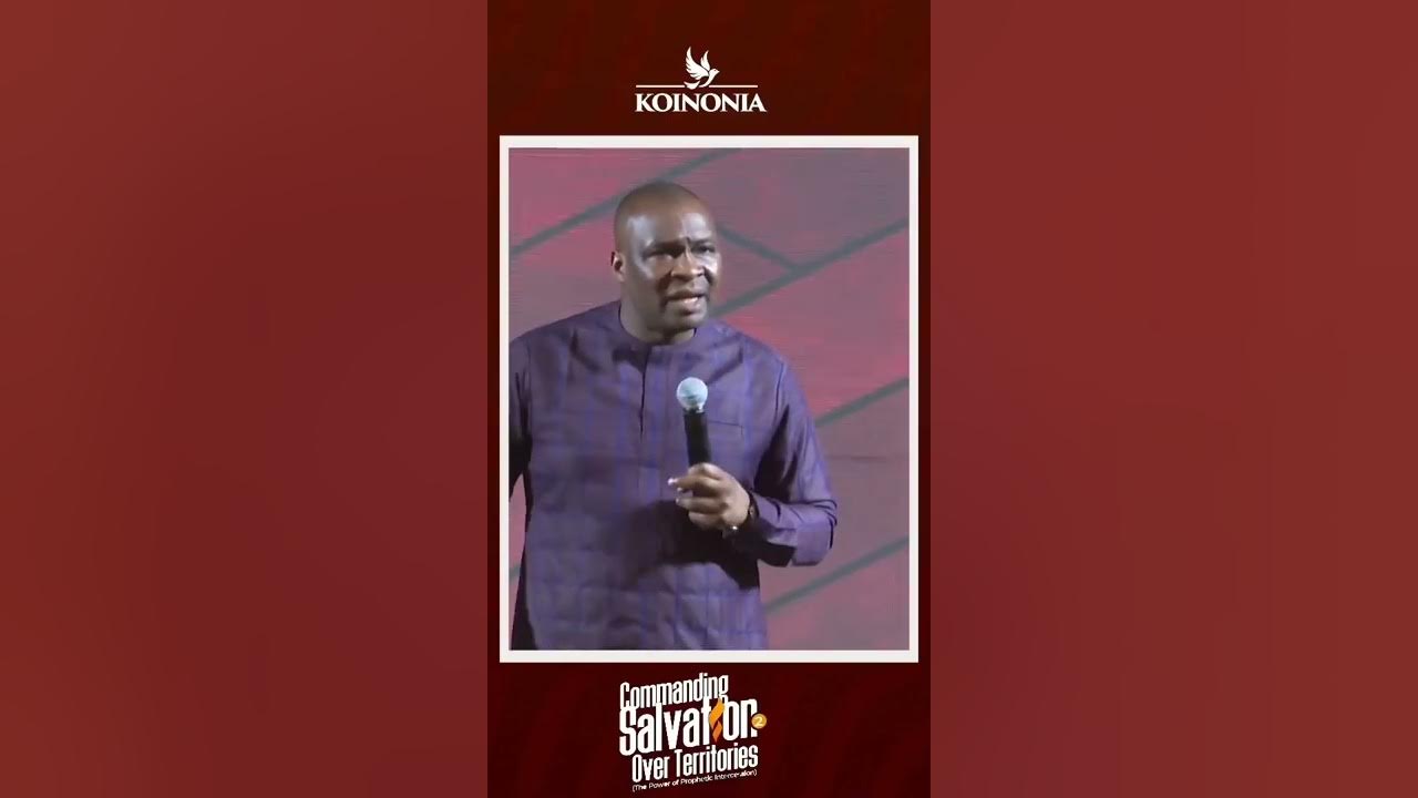 COMMANDING SALVATION OVER TERRITORIES WITH APOSTLE JOSHUA SELMAN - YouTube