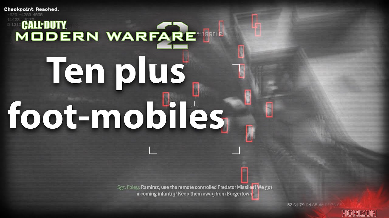 Call of Duty Modern Warfare 2 Remastered - Ten plus foot-mobiles Trophy ...