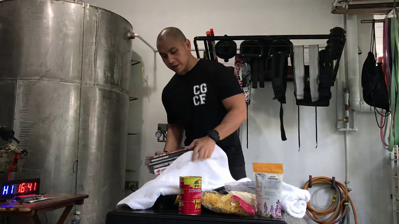 How to make a home made DIY ruck or weighted bag! - YouTube