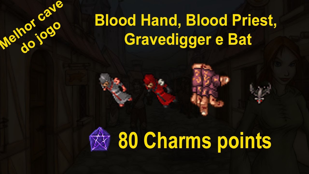 [BESTIARY] Blood Hand, Blood Priest, Gravedigger e Bat - 80 Charm point ...