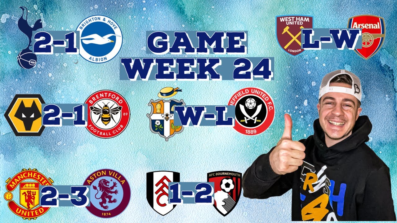 Premier League Game Week 24 | FLICKS - YouTube