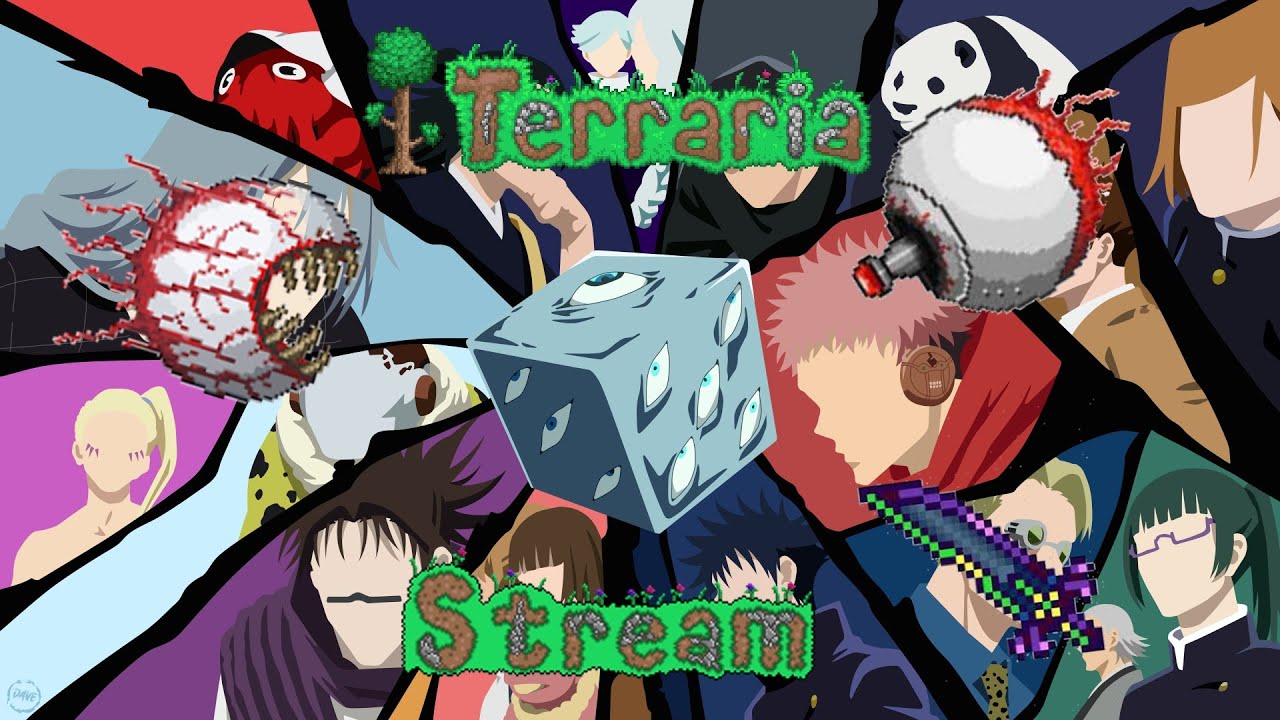 Exploring Terraria with Jujutsu Kaisen Mods! | Tjujutsu Adventure - YouTube