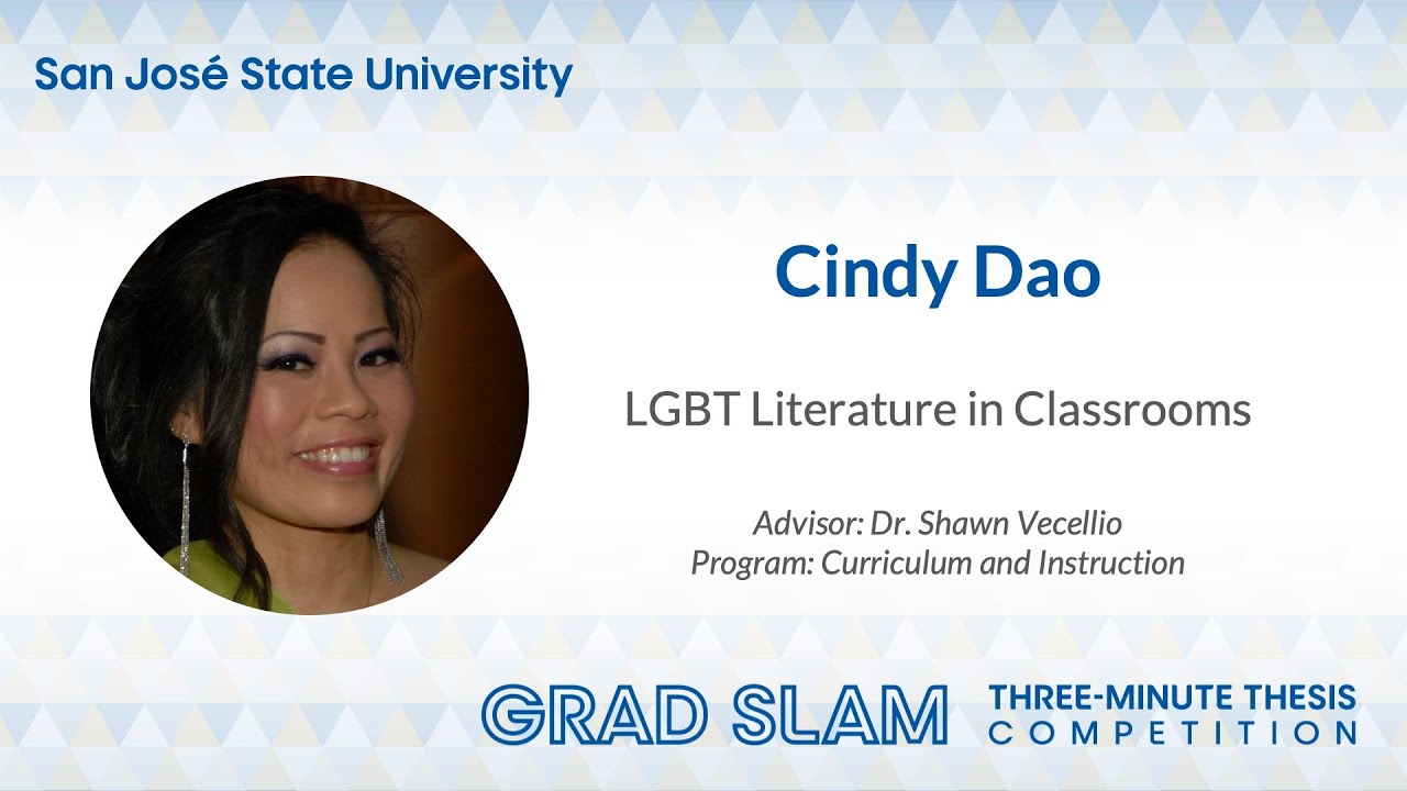 Cindy Dao SJSU 2021 Grad Slam - YouTube