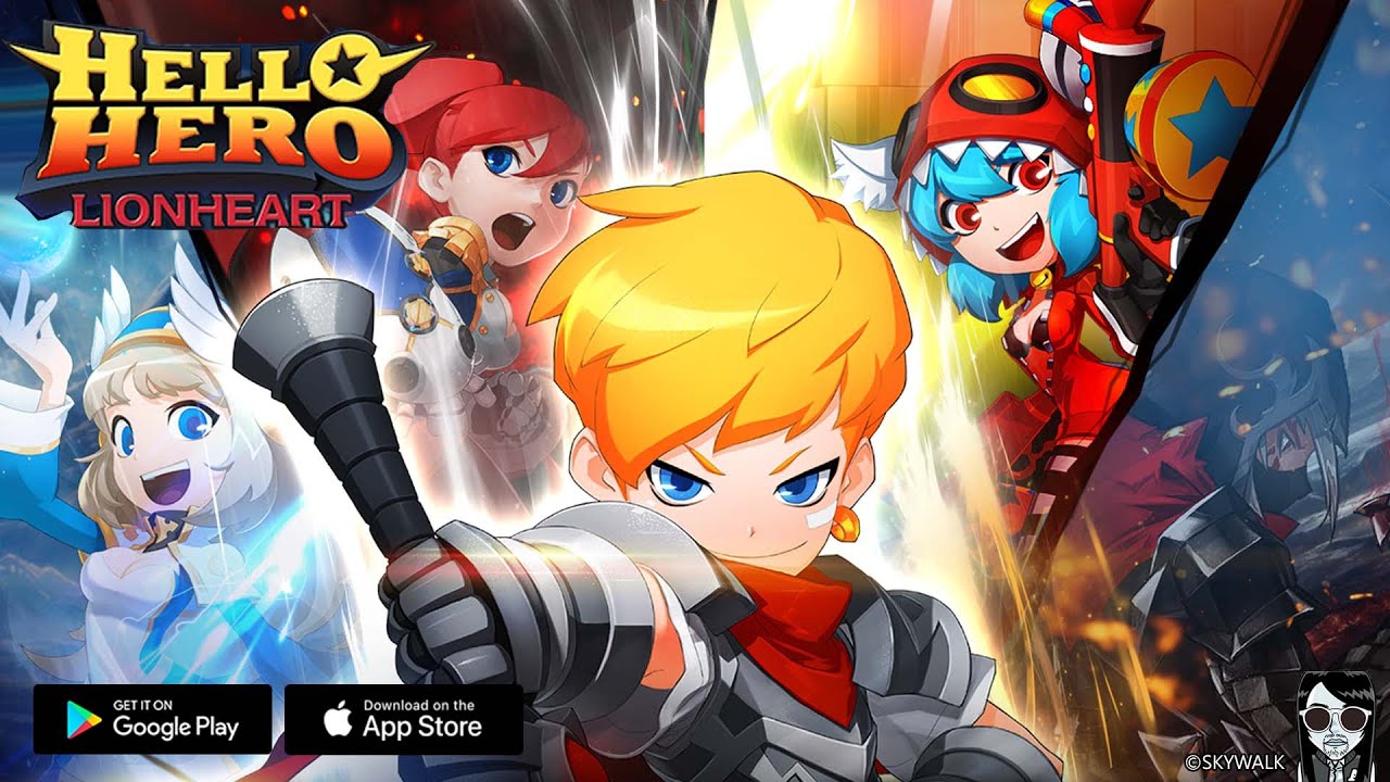 Hello Hero: LionHeart - Official Launch Global Gameplay Android APK iOS ...