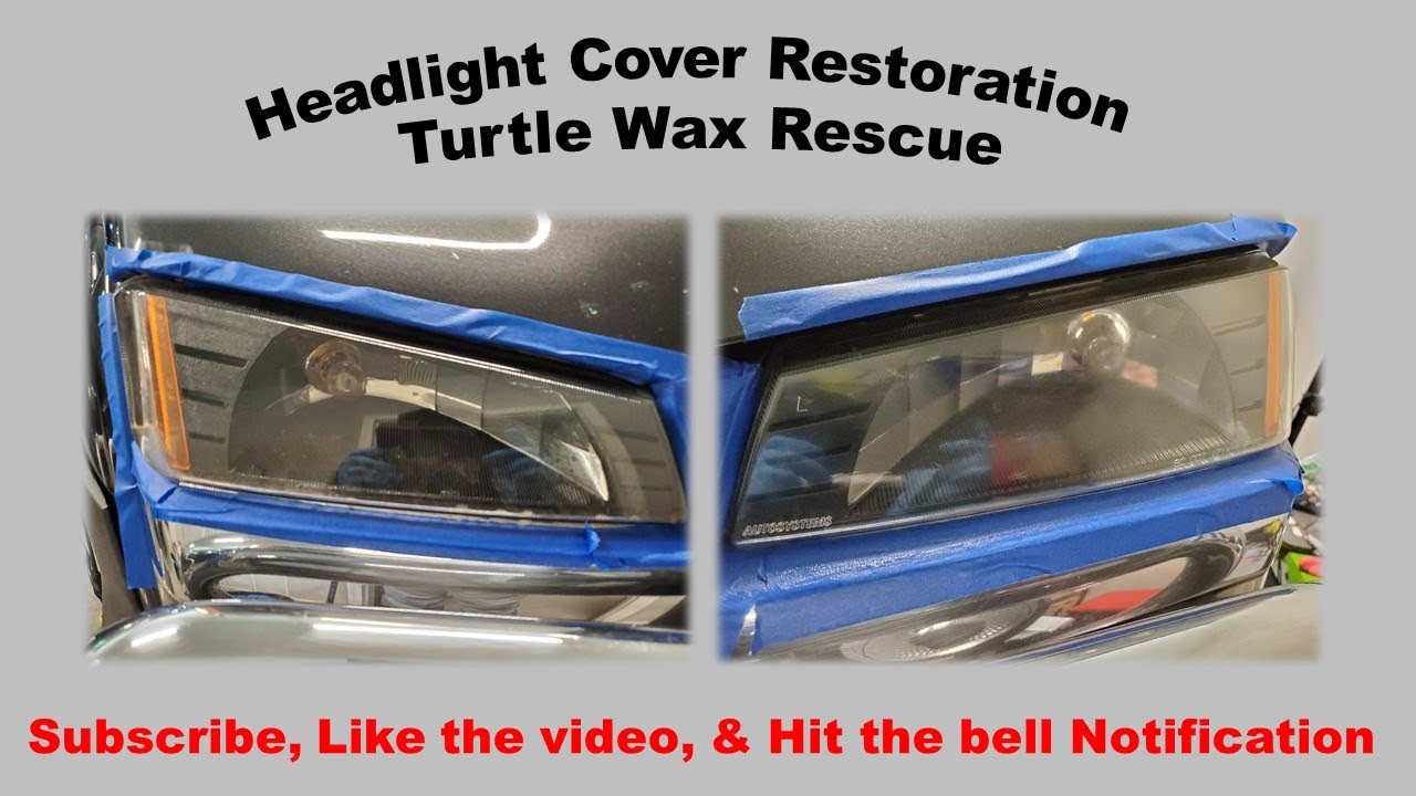 Turtle Wax Headlight Restorer Kit - YouTube